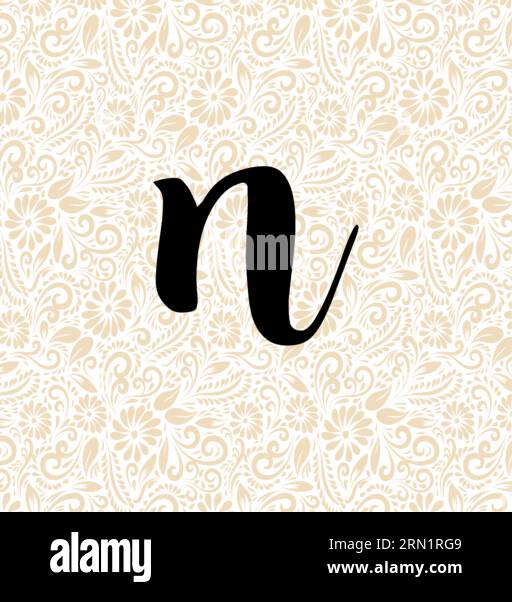 Fancy Letter N Lowercase