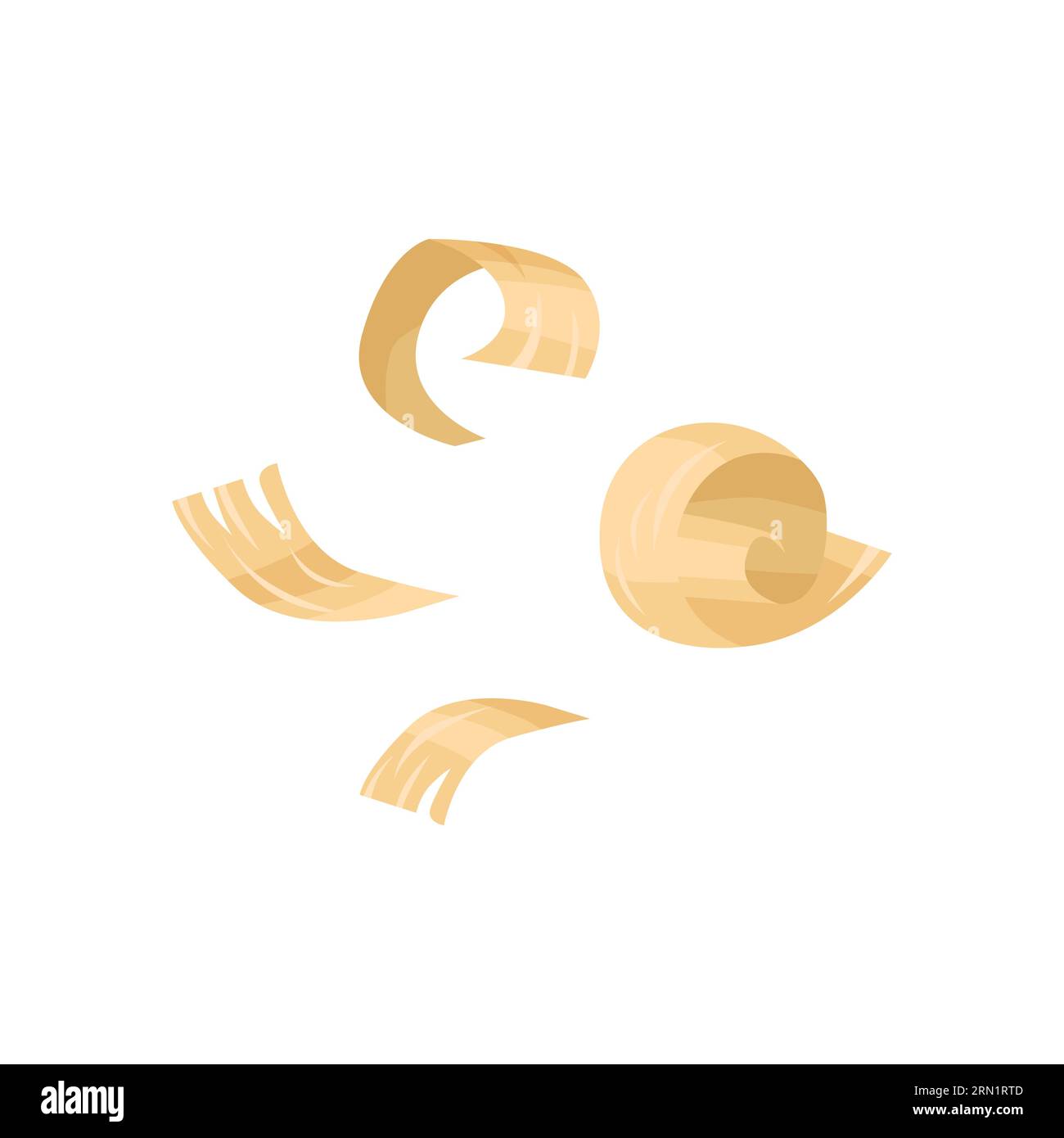 Shavings illustration. Wood, sawdust Stock Vector Image & Art - Alamy