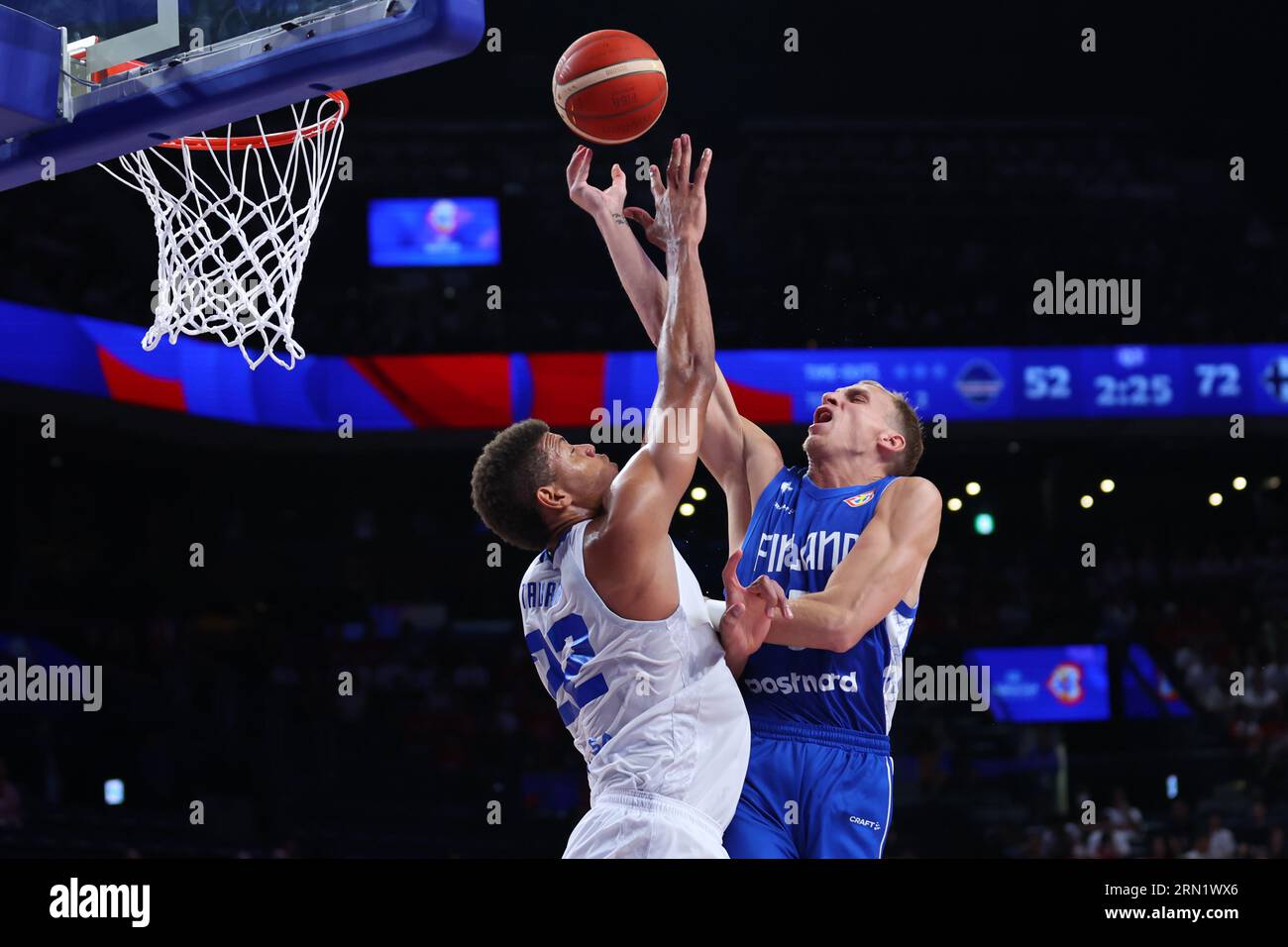Okinawa Arena, Okinawa, Japan. 31st Aug, 2023. (L to R) Edy Tavares ...