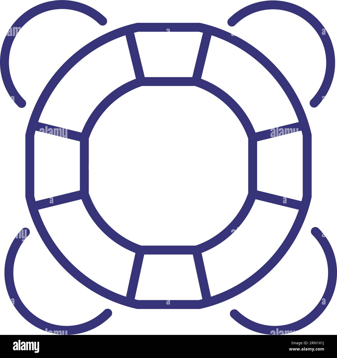 Life ring line icon Stock Vector Image & Art - Alamy