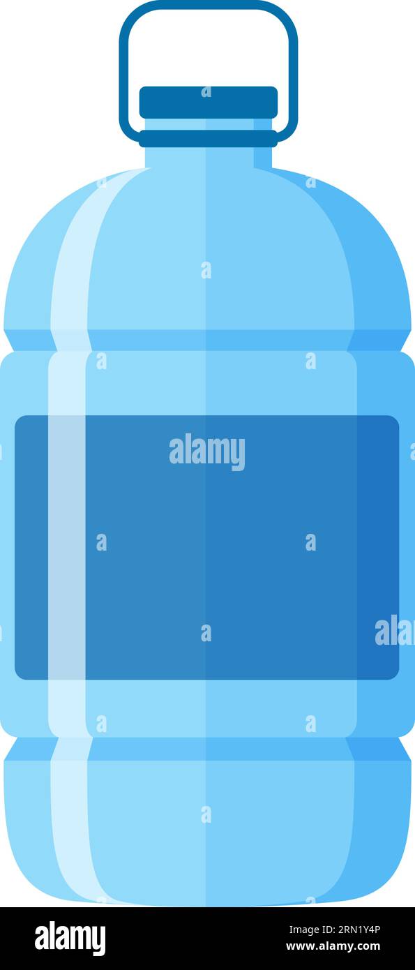Very big water bottle illustration Stock Vector Image & Art - Alamy