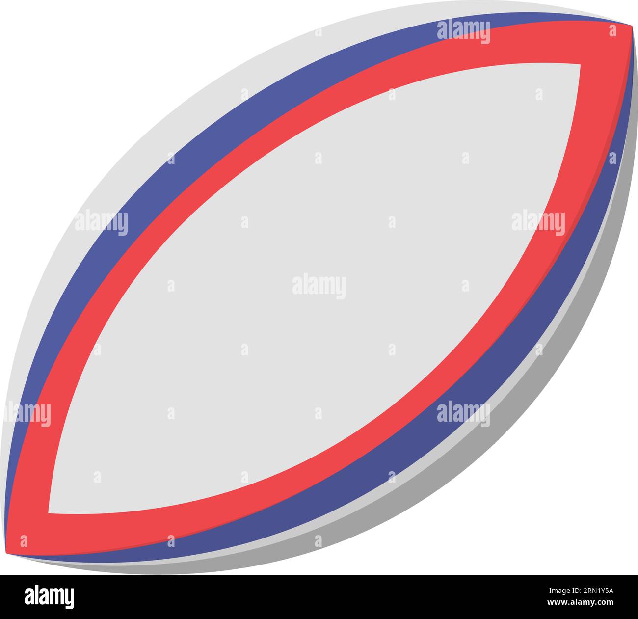 Rugby ball illustration Stock Vector Image & Art - Alamy