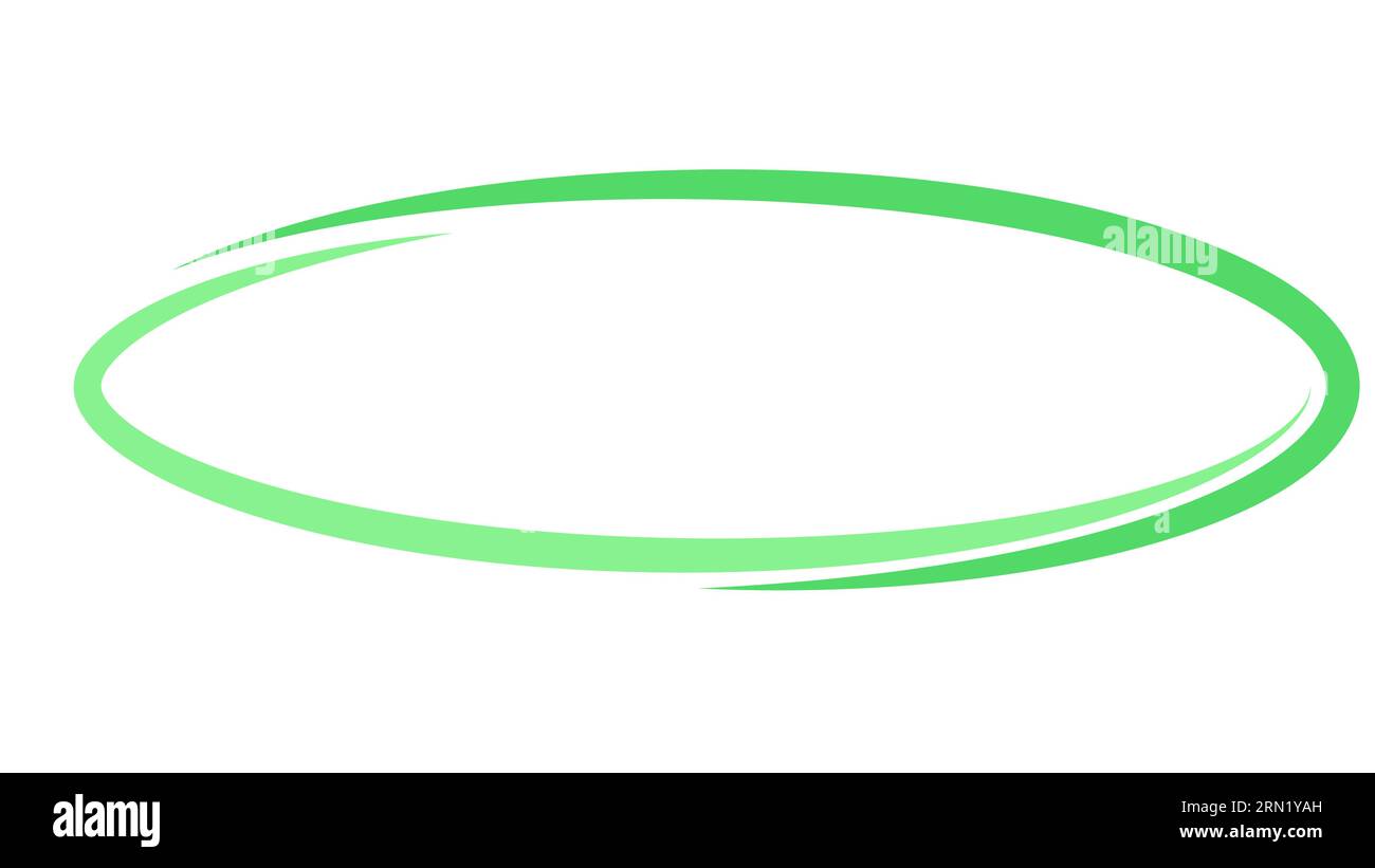 Oval logo frame template purity and elegance natural products eco Stock ...