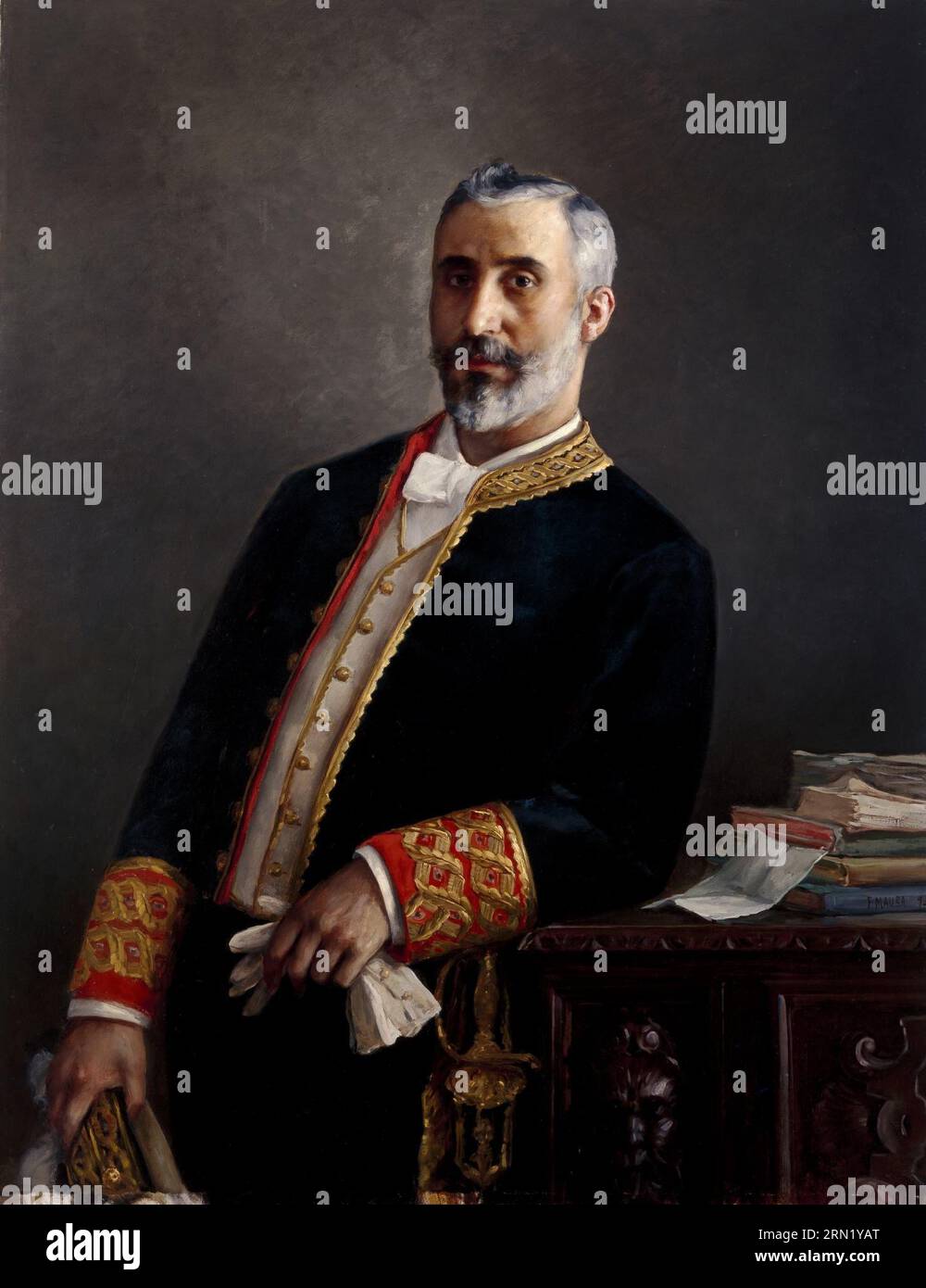 Antonio Maura ministro de Ultramar 1894 by Francisco Maura y Montaner ...
