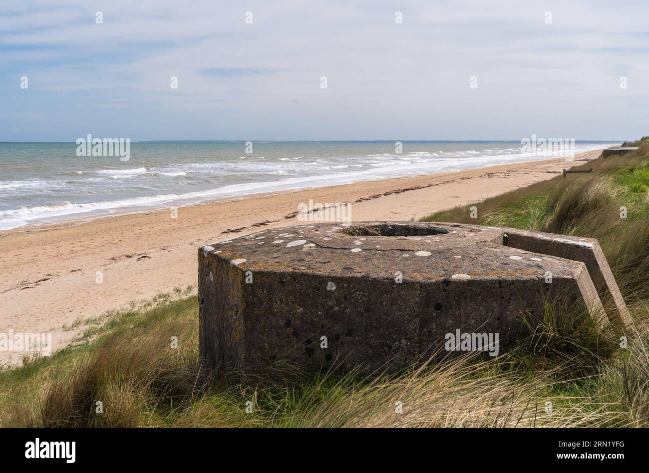 Utah Beach in Normandy, France Stock Photo - Alamy