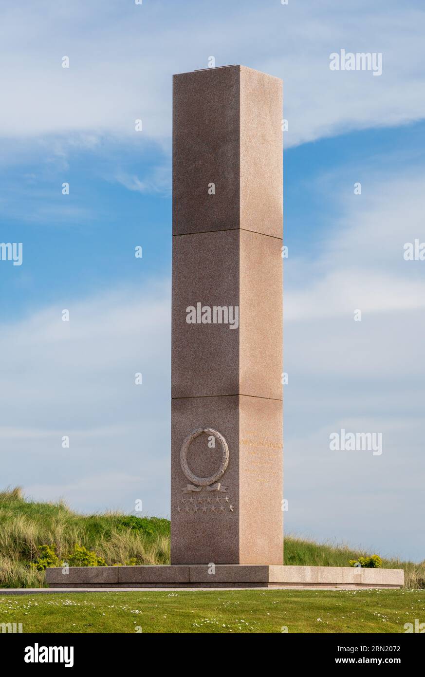 Utah Beach Monument in Sainte-Marie-du-Mont, France Stock Photo - Alamy