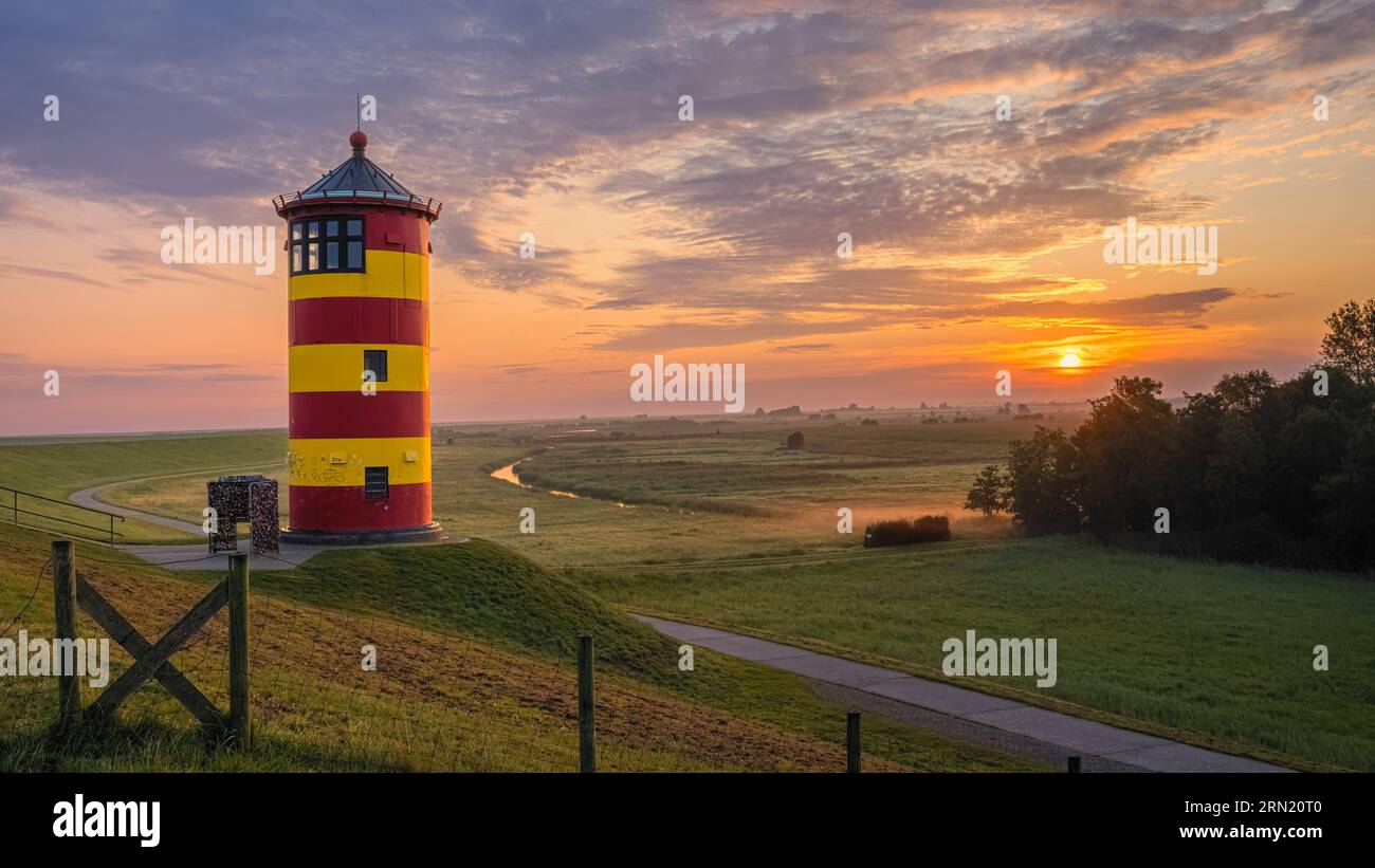Pilsum lighthouse travel hi-res stock photography and images - Alamy