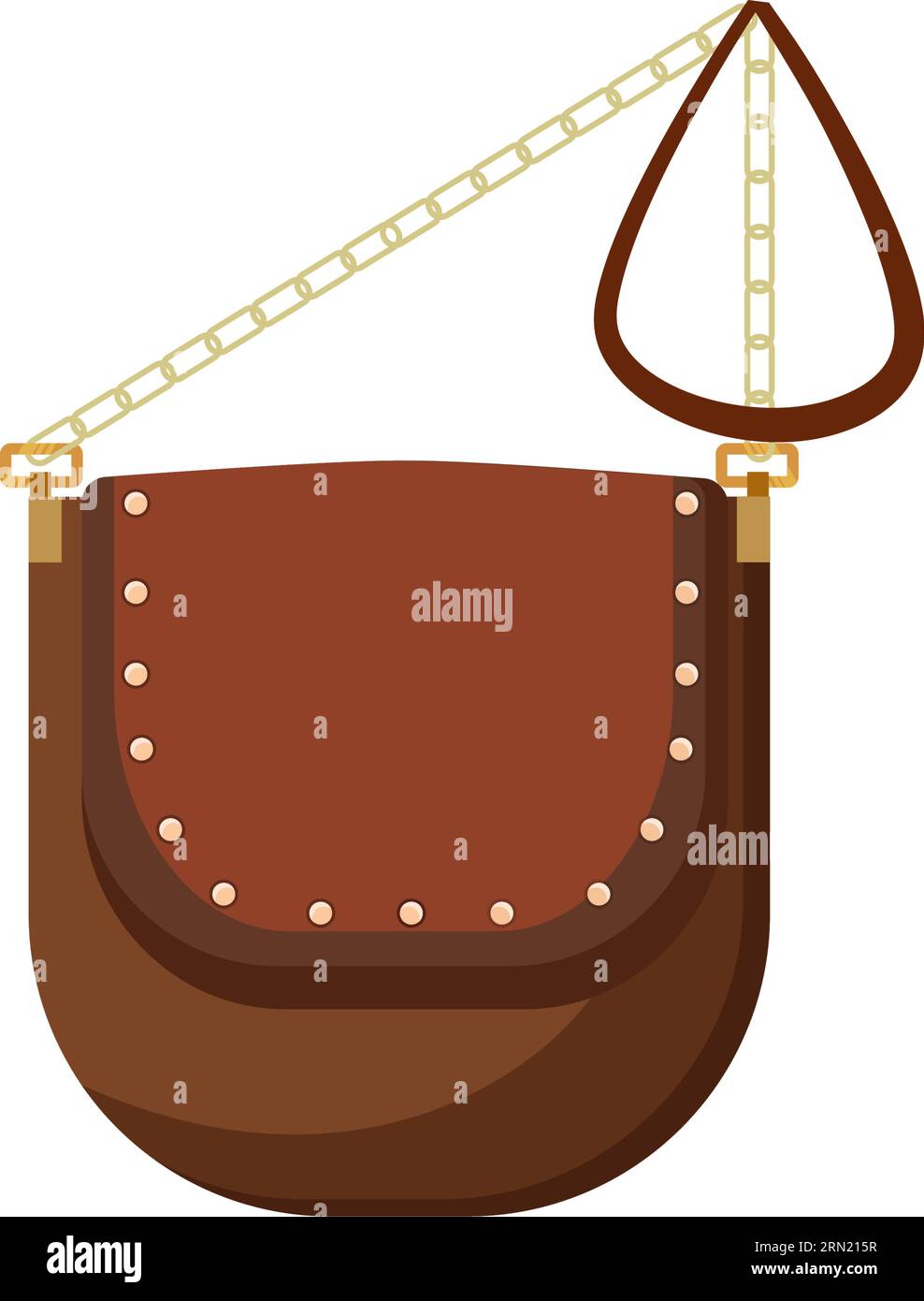 Small brown bag illustration Stock Vector Image & Art - Alamy