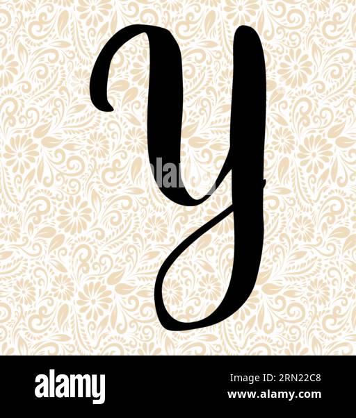 Sweet Alphabet Y UPPER , Black alphabet vector, alphabet vector ...