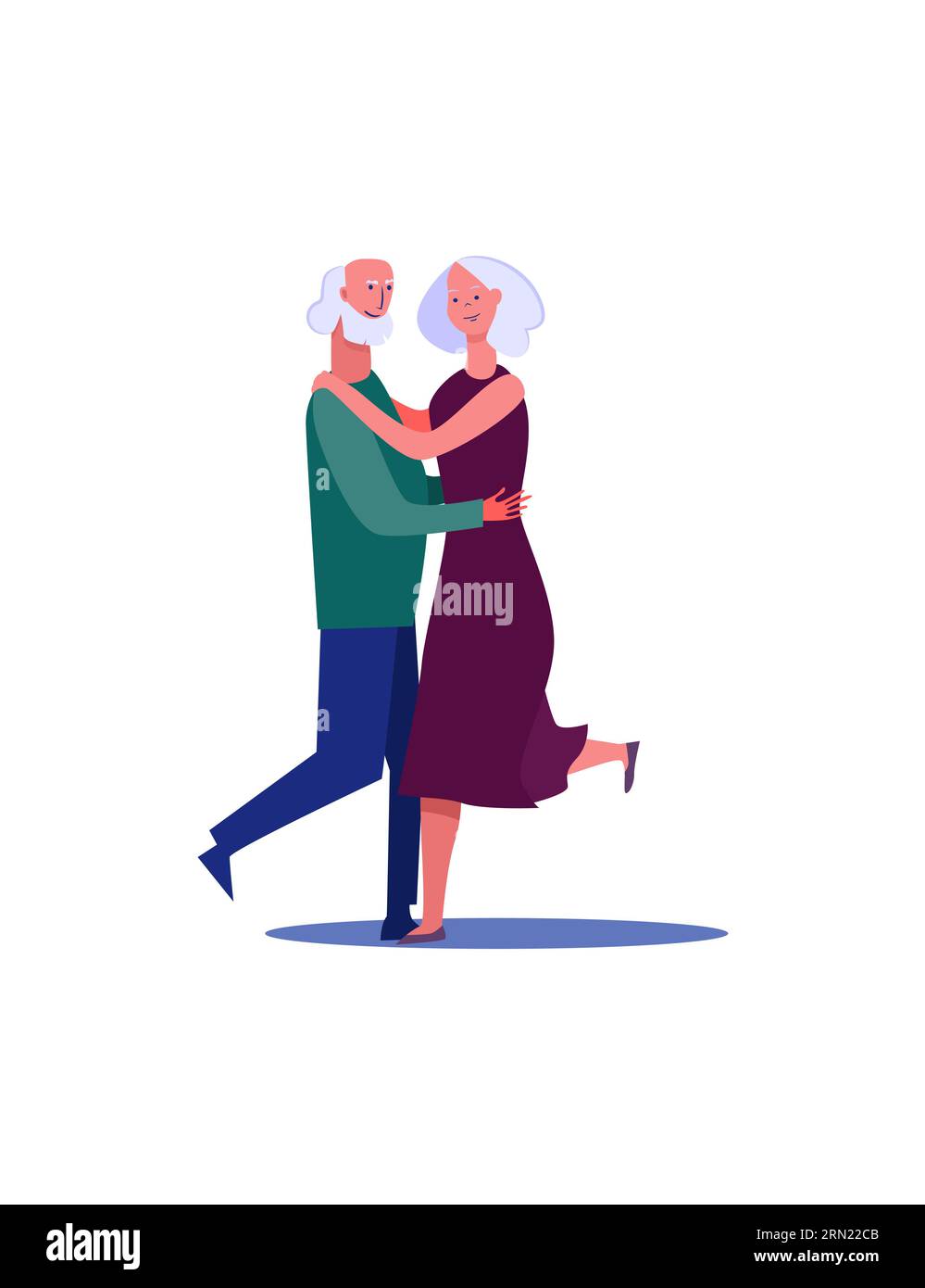 Elder couple funny Cut Out Stock Images & Pictures - Alamy