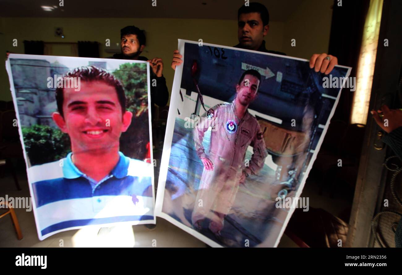 Slain jordanian pilot hi-res stock photography and images - Alamy
