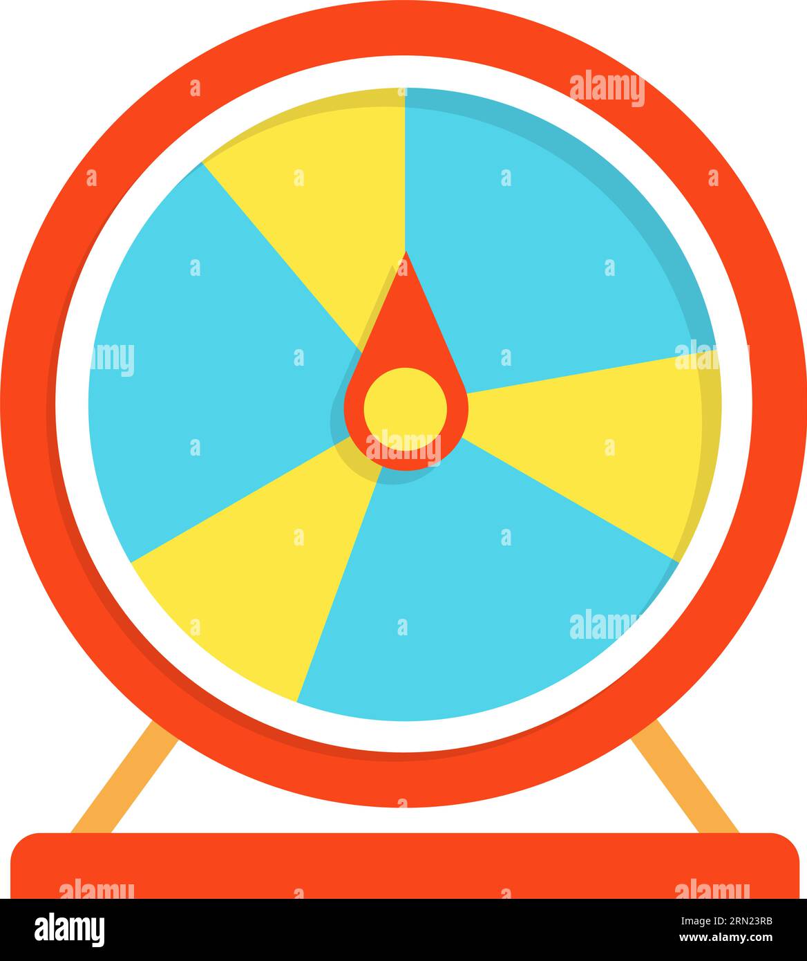 Colorful fortune wheel illustration Stock Vector Image & Art - Alamy