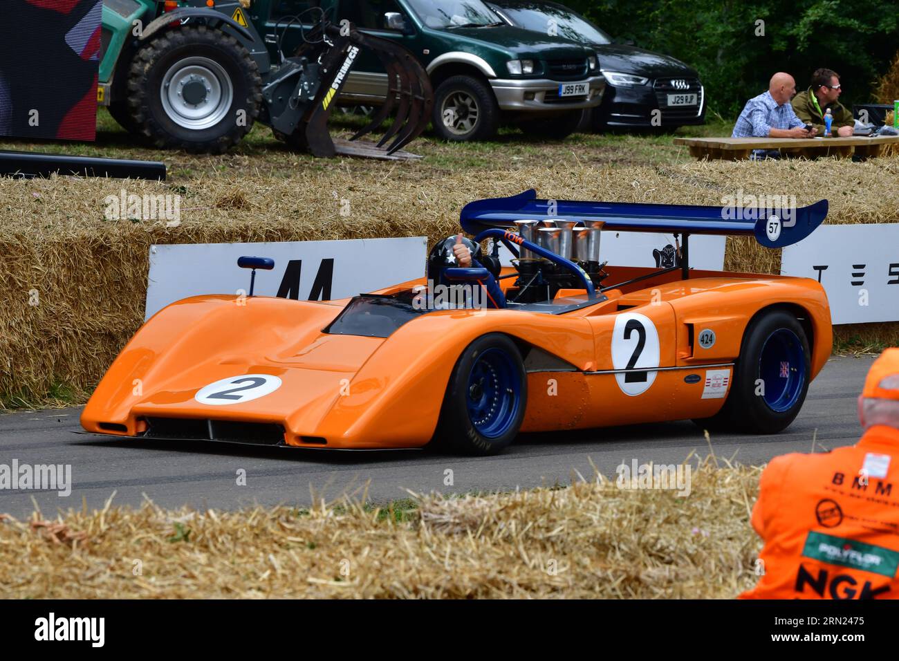 Harry Schmidt, McLaren-Chevrolet M8C, 60 Years of McLaren Racing, a ...