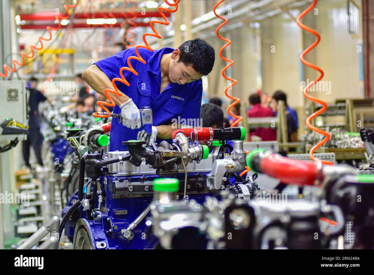 Engine manufacturing company hi-res stock photography and images - Alamy