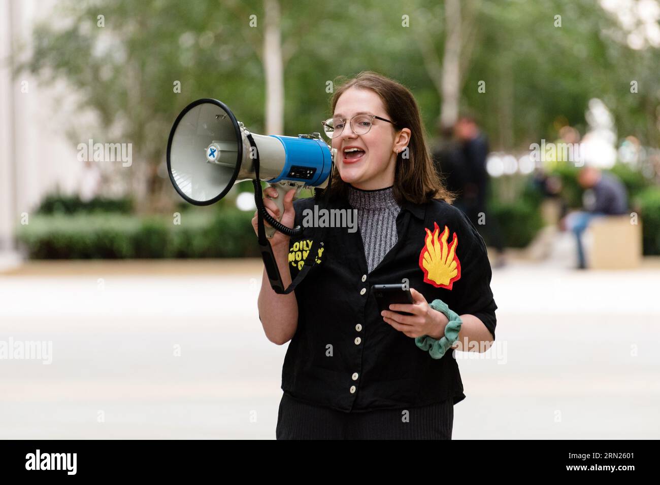 Shell oil company employees hi-res stock photography and images - Alamy