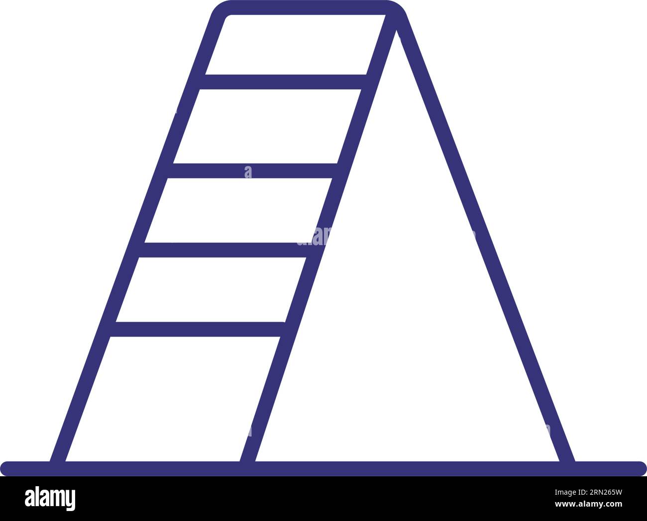 Ladder line Cut Out Stock Images & Pictures - Alamy