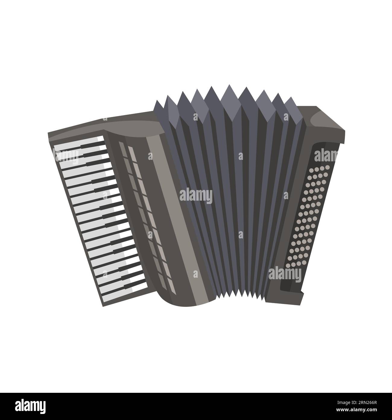 Accordion flat icon Stock Vector Image & Art - Alamy