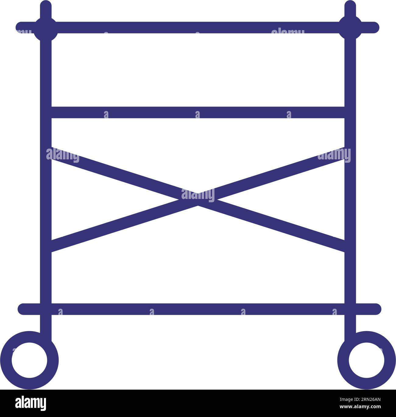 Scaffolding line icon Stock Vector Image & Art - Alamy
