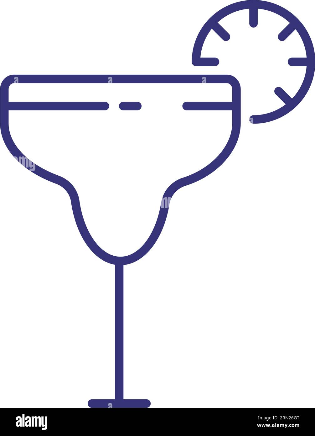 Margarita line icon Stock Vector Image & Art - Alamy