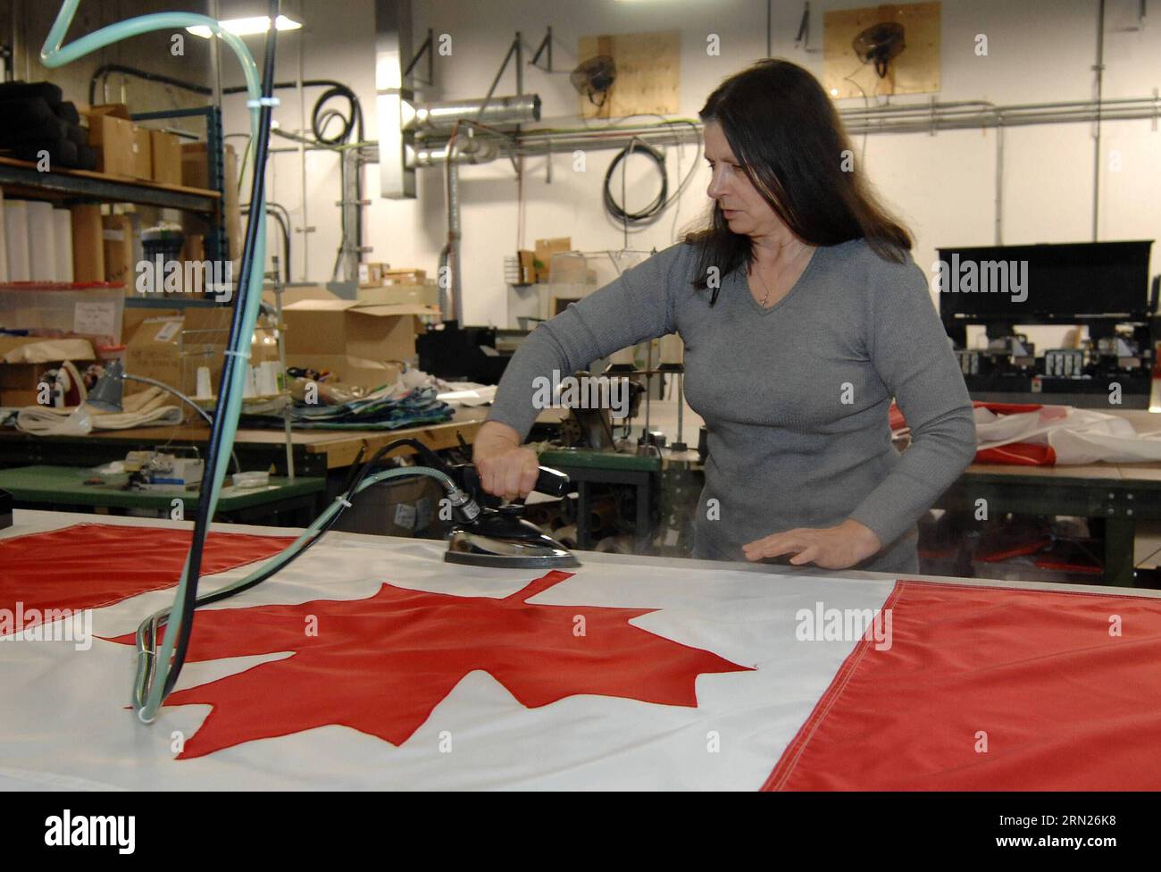 Canada flag 1965 hi-res stock photography and images - Alamy