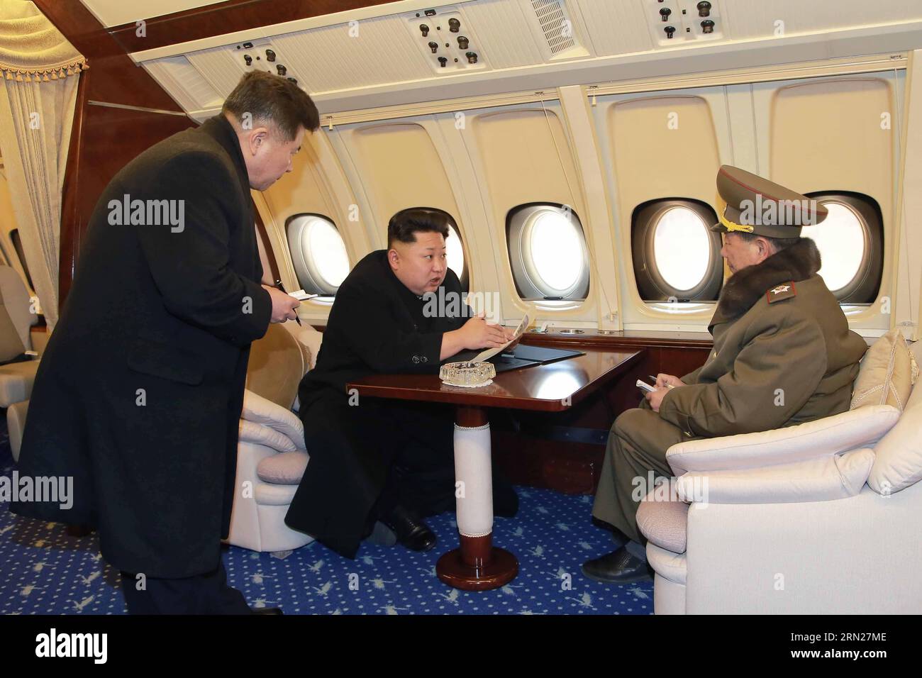 Kim jong un field guidance hi-res stock photography and images - Alamy