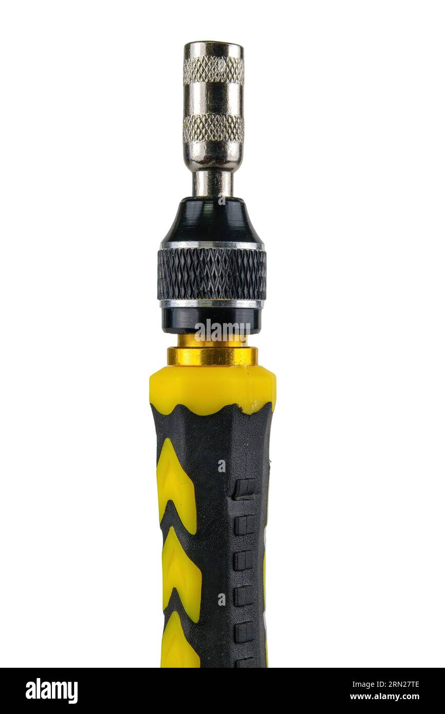 Precision tool with tip isolated in white background Stock Photo - Alamy