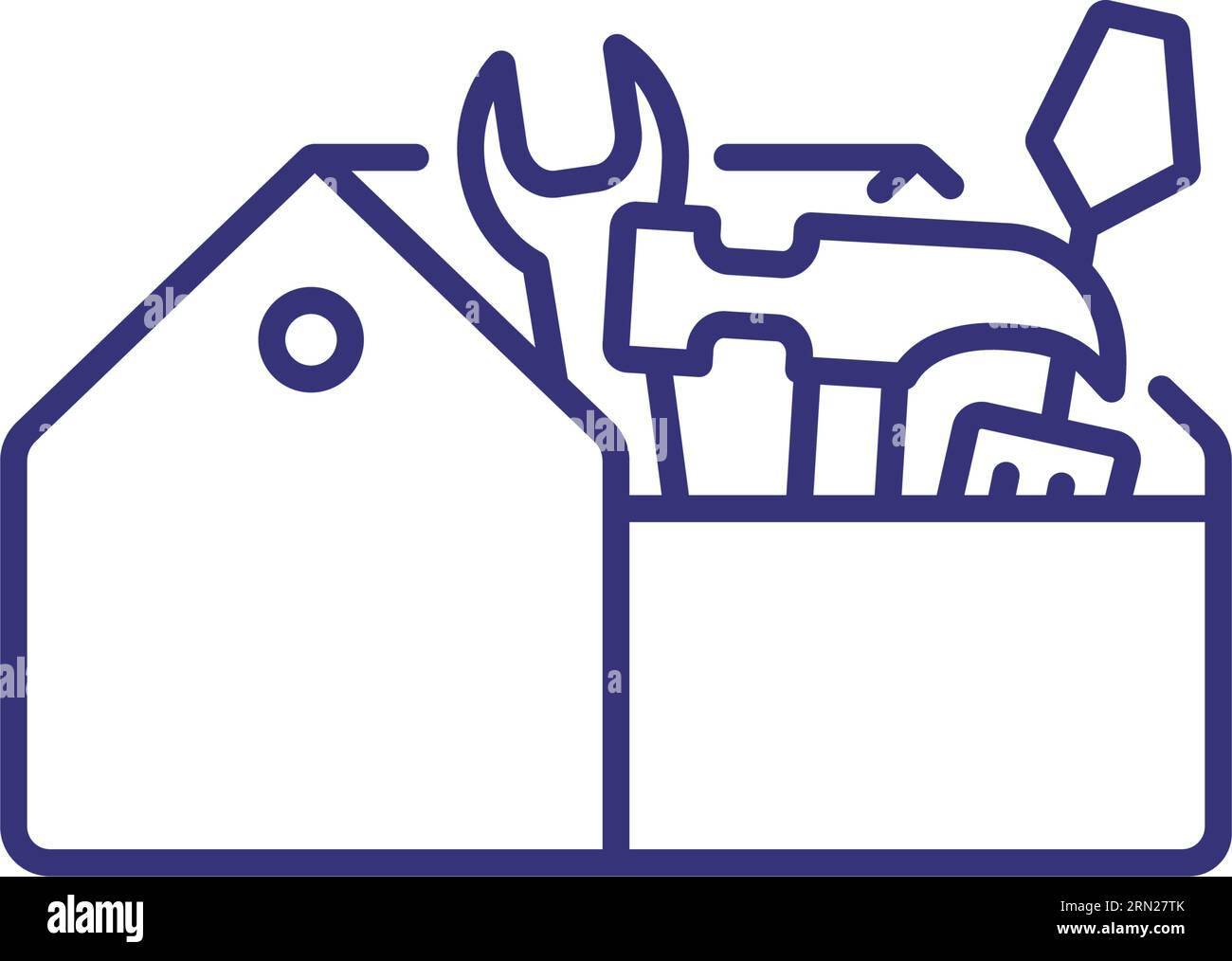 Tool box icon element Stock Vector Images - Alamy