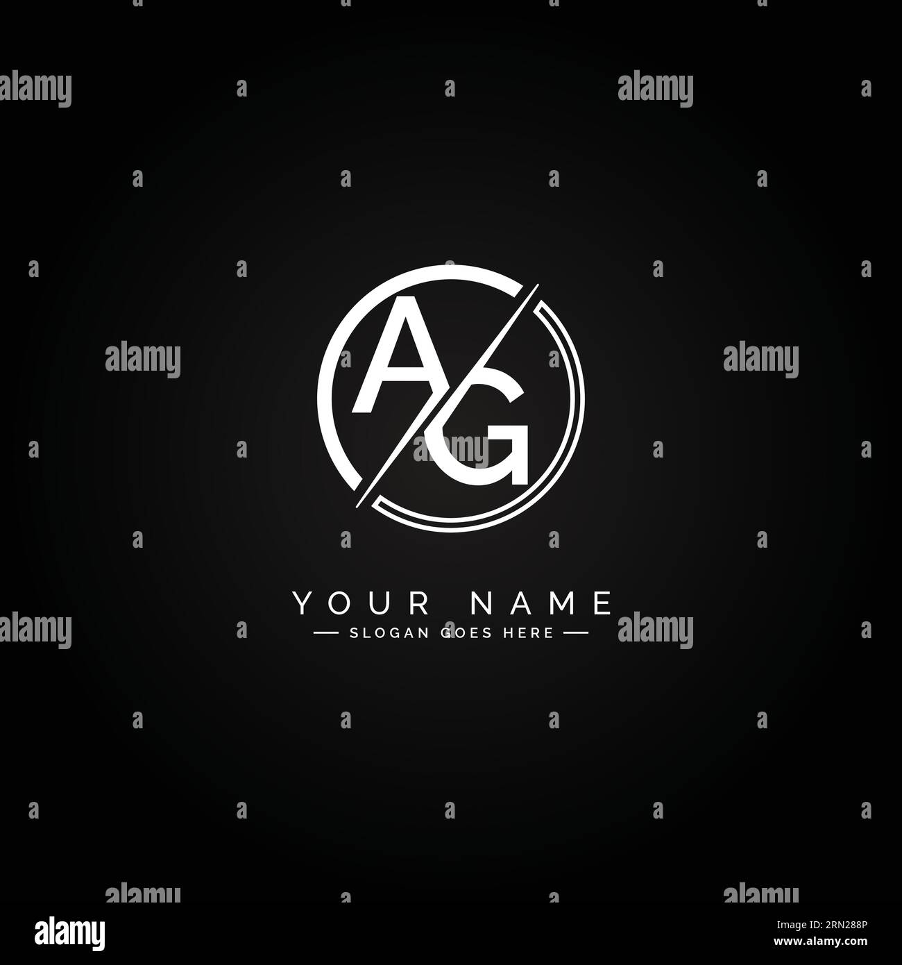 Monogram letters hi-res stock photography and images - Alamy