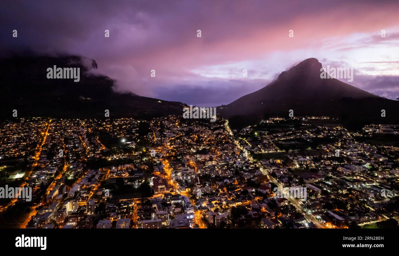 Cap town africa aerial hi-res stock photography and images - Alamy