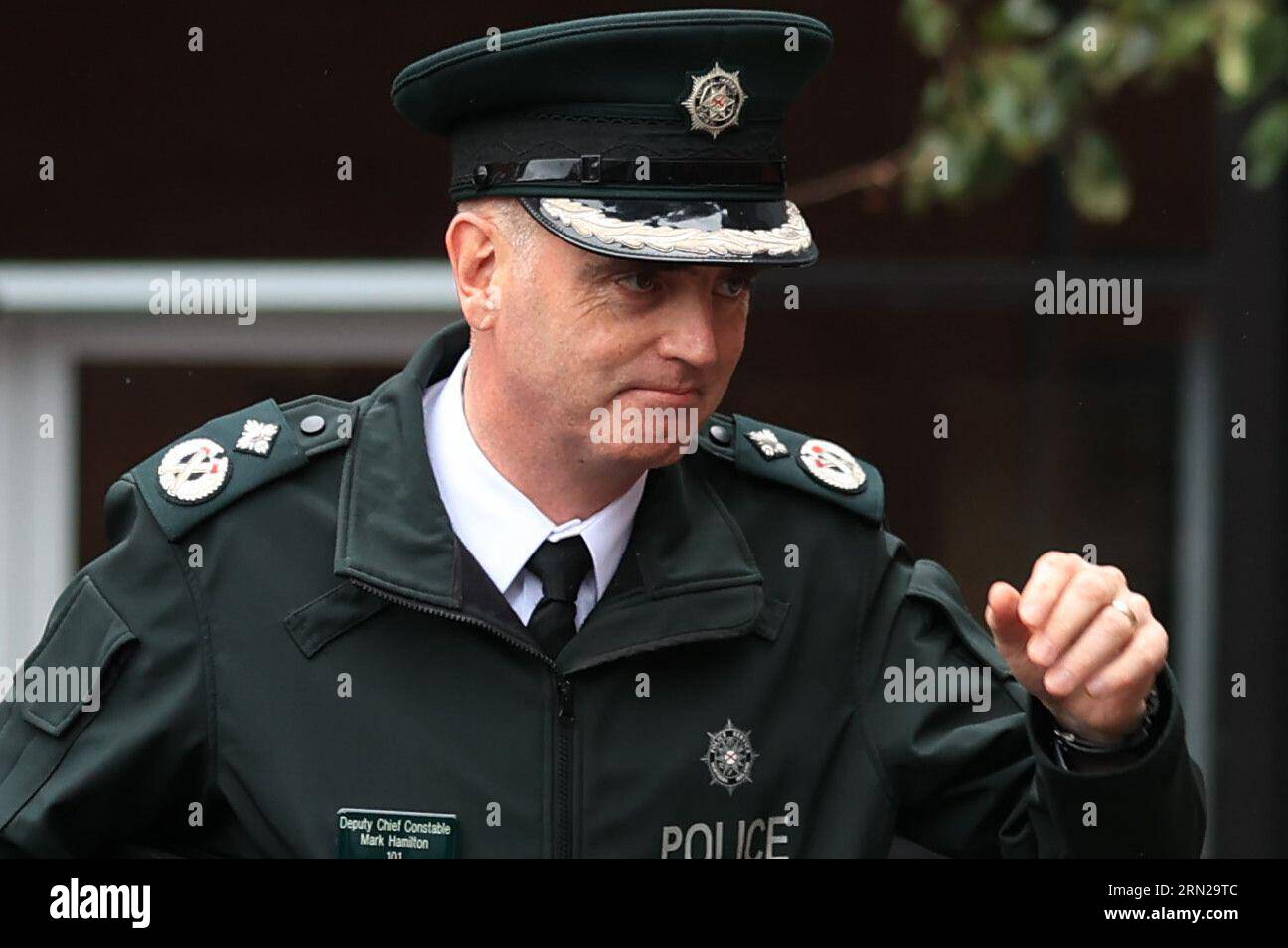 Chief constable mark hamilton hi-res stock photography and images - Alamy