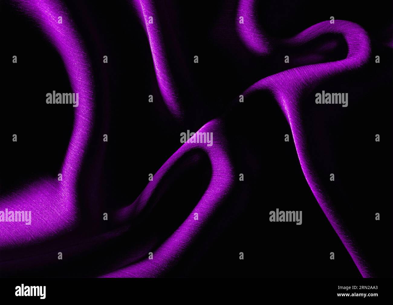 Indigo color cloth texture photo background. Natural wavy textile ...