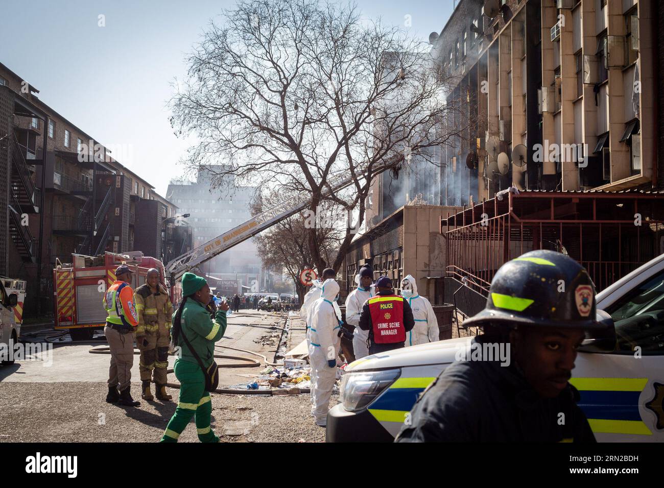 Johannesburg. 31st Aug, 2023. This photo taken on Aug. 31, 2023 shows ...