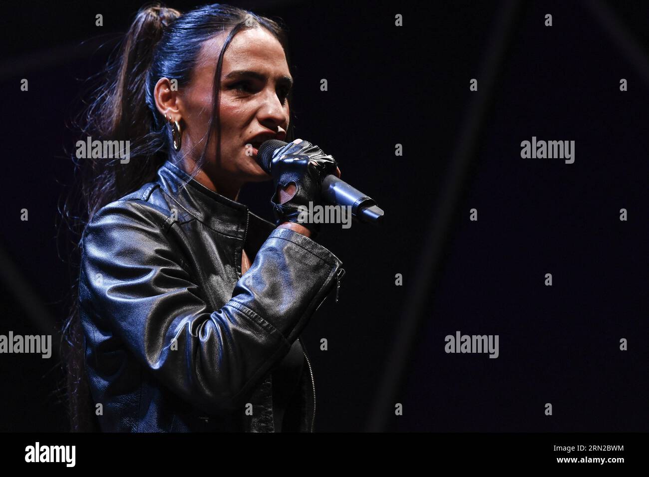 Rome, Italy. 30th Aug, 2023. Valentina Tioli opening the concert of ...