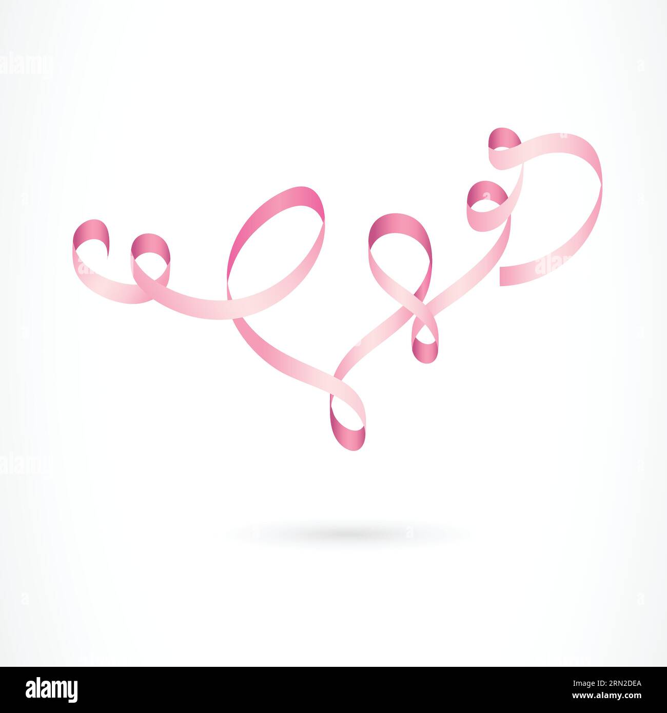 Tangled ribbon Stock Vector Images - Alamy