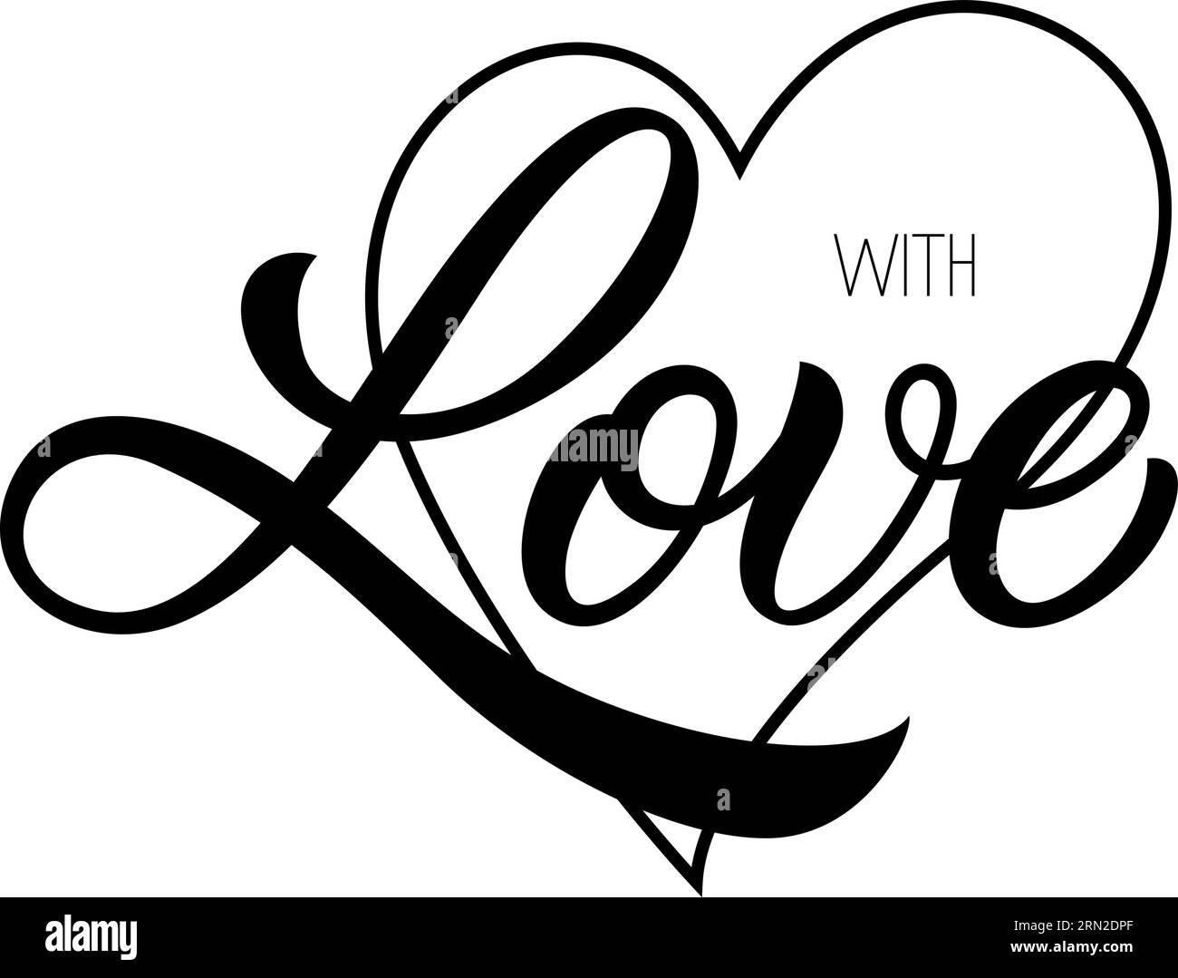 Affection lettering hi-res stock photography and images - Alamy