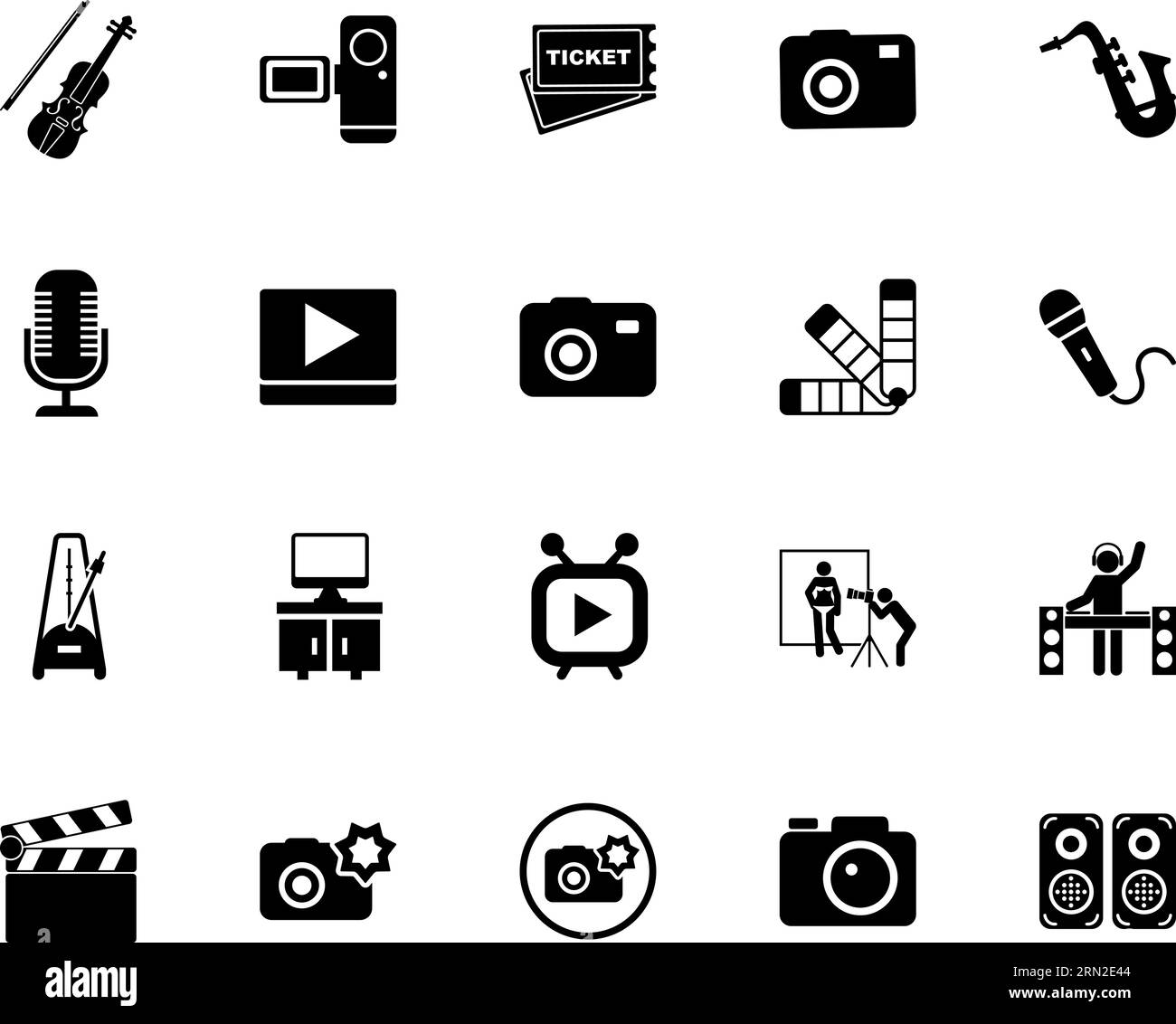 Video photo Black and White Stock Photos & Images - Alamy