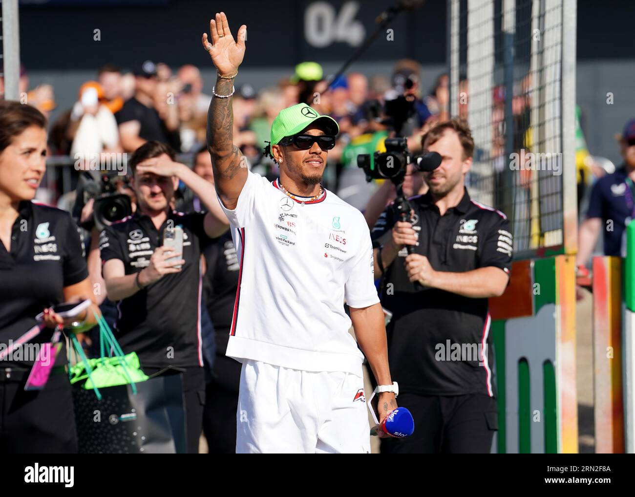 File photo dated 06-07-2023 of Mercedes F1 driver Lewis Hamilton, who ...