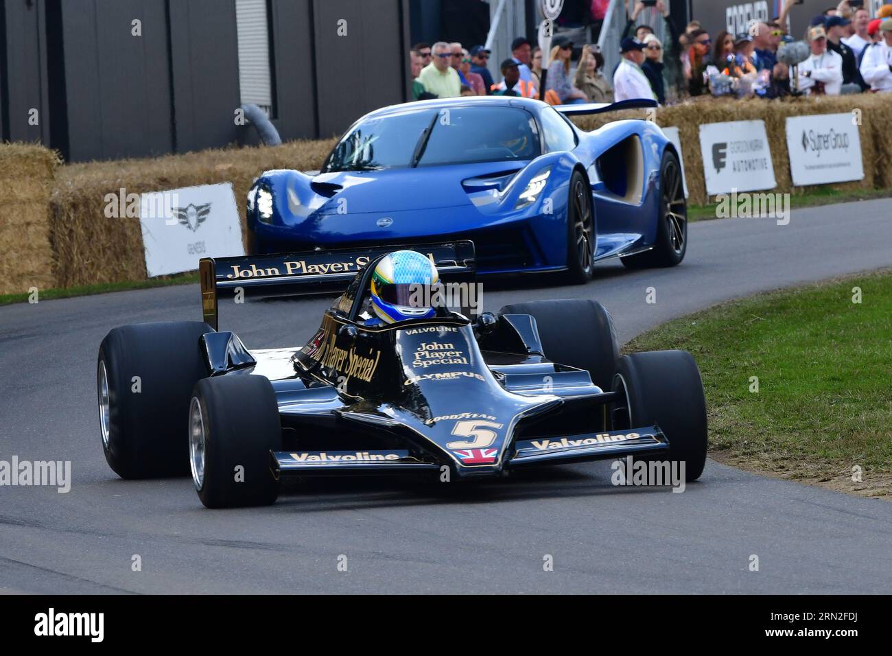 Chris Dinnage, Lotus-Cosworth 79, JPS Livery, 75 Years of Lotus ...