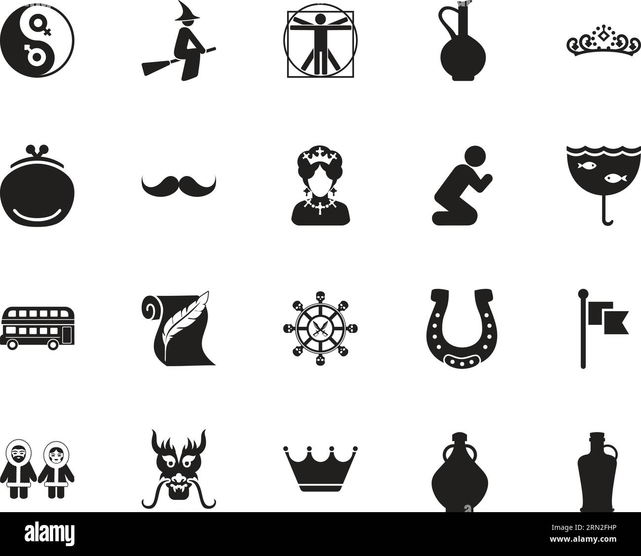 Cultures icon set Stock Vector Image & Art - Alamy