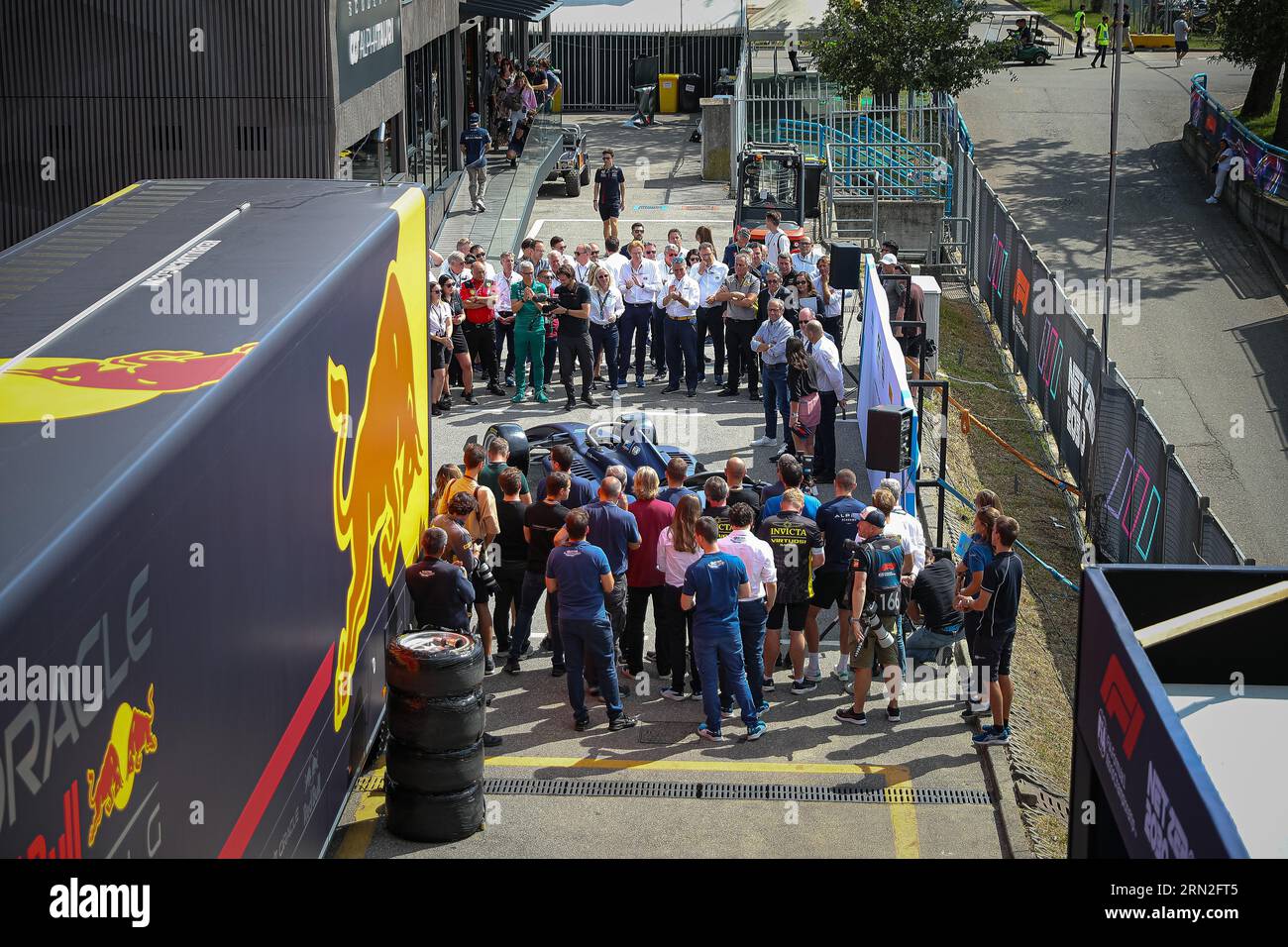 Presentation of the new F2 car for the 2024 season during the Italian ...