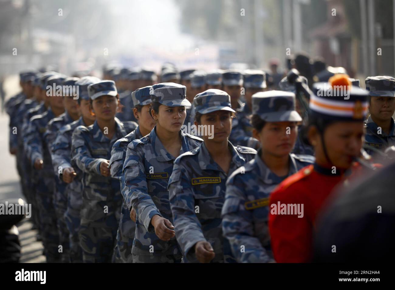 Nepalese armed police force hi-res stock photography and images - Alamy