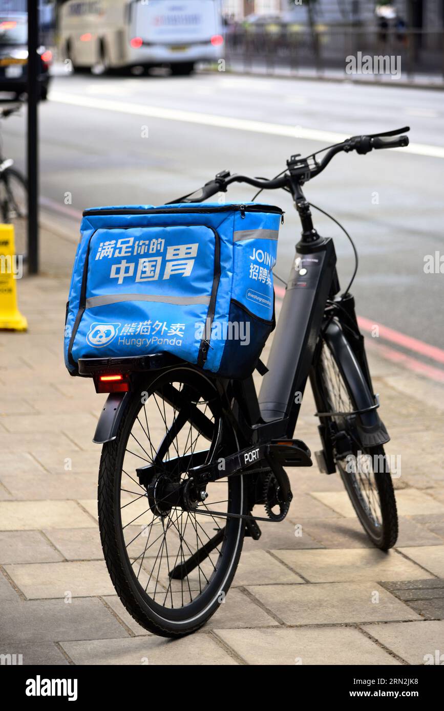 Hungry Panda delivery Stock Photo - Alamy