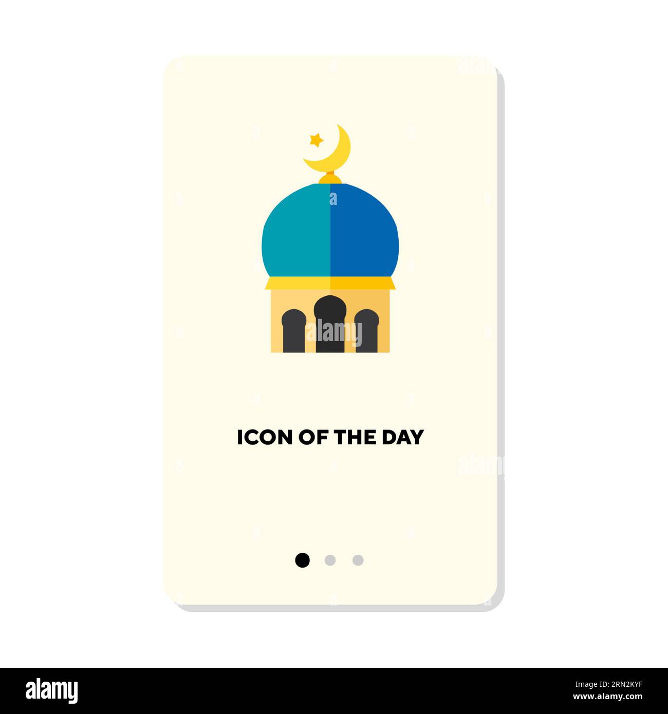 Muslim symbol flat vector icon Stock Vector Image & Art - Alamy