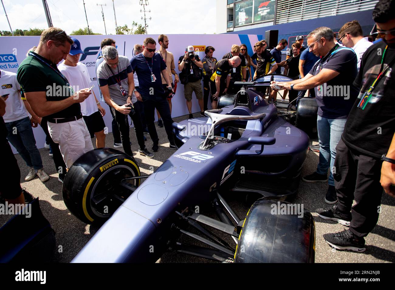 Monza, Italy. 31st Aug, 2023. The 2024 F2 car is unveiled. 31.08.2023 ...