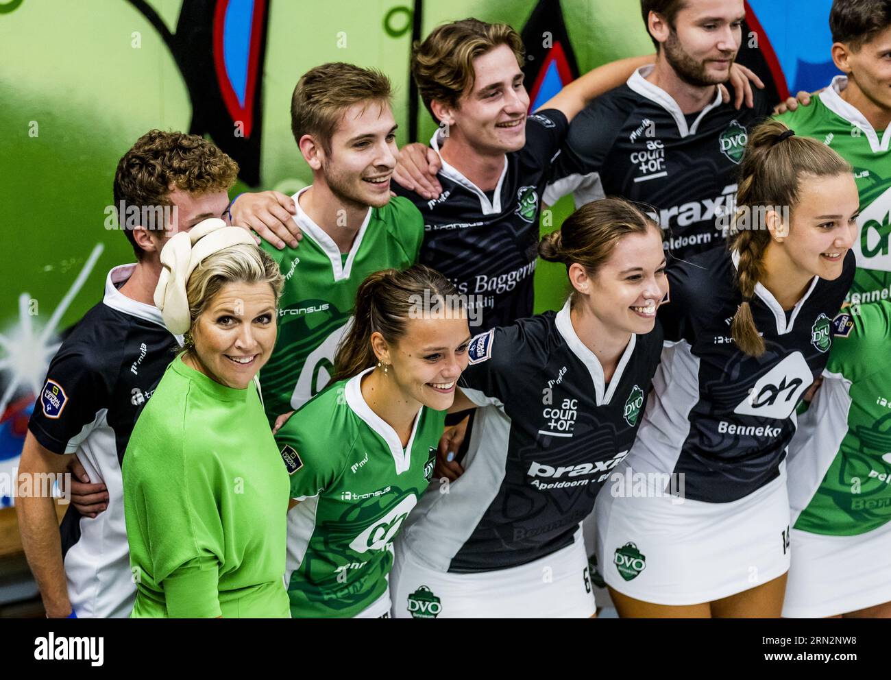 WAGENINGEN - 31/08/2023. King Willem-Alexander and Queen Maxima visit ...
