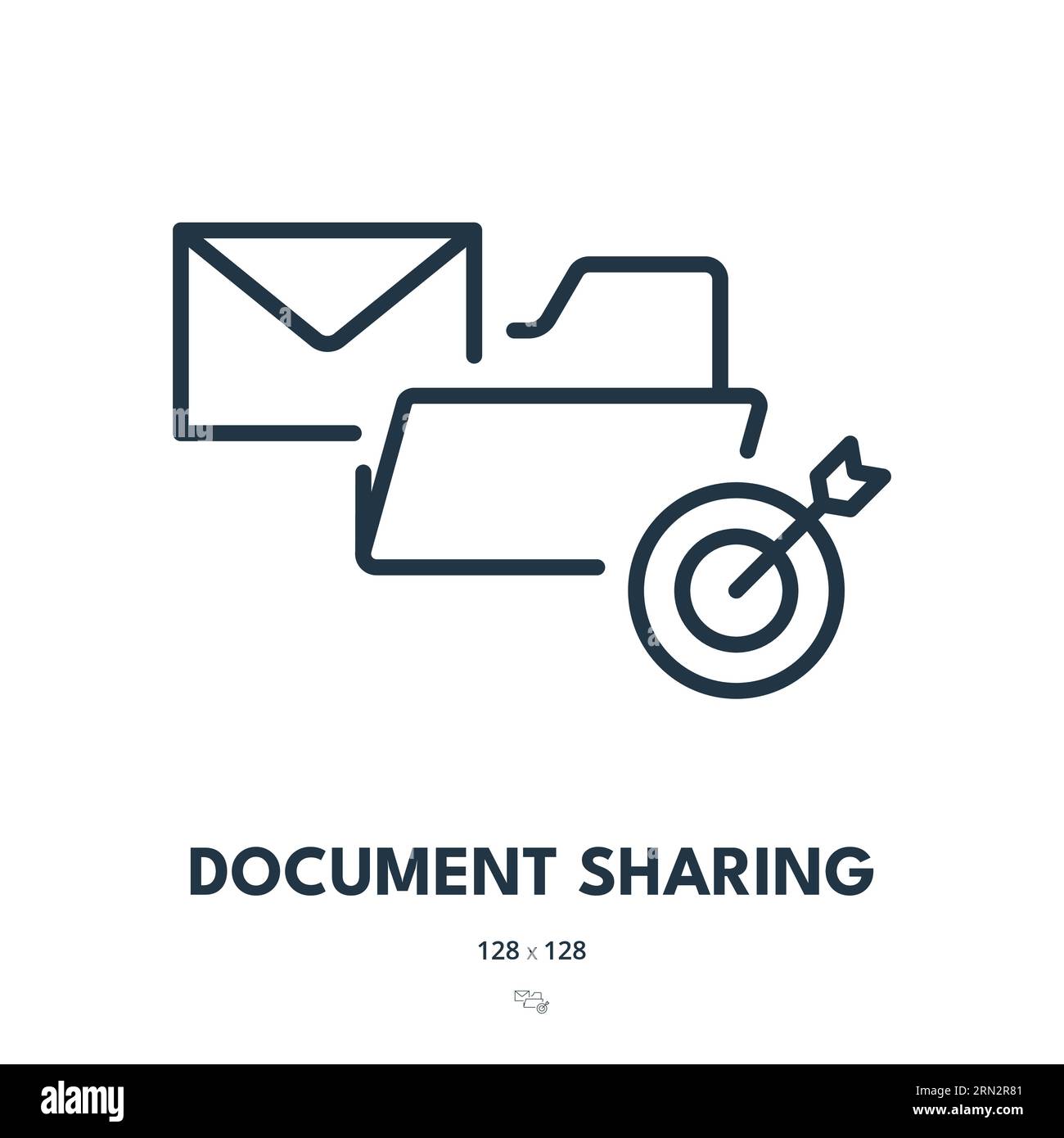 File folder icon Stock Vector Images - Alamy