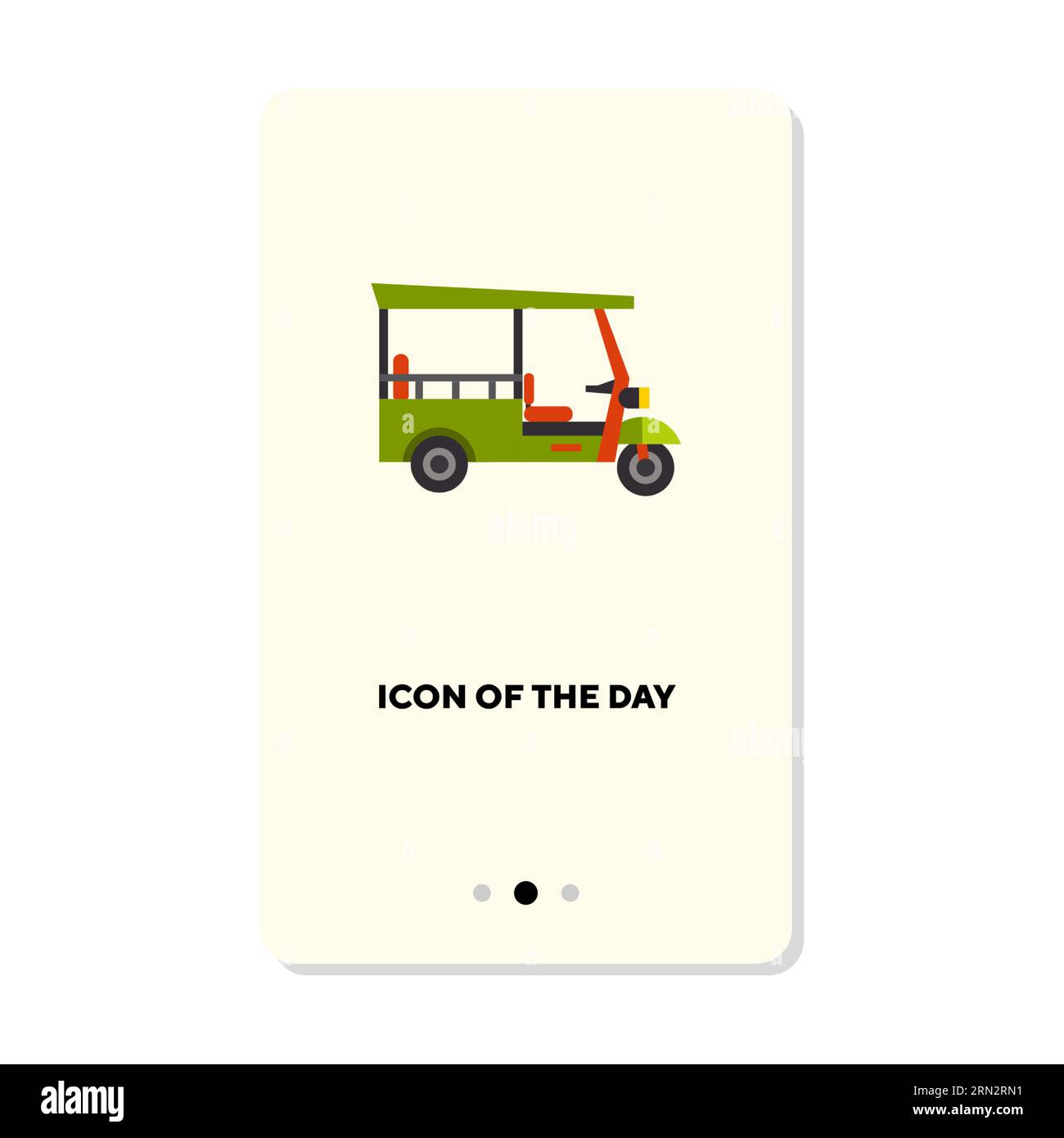 Golf cart icon cartoon hi-res stock photography and images - Alamy