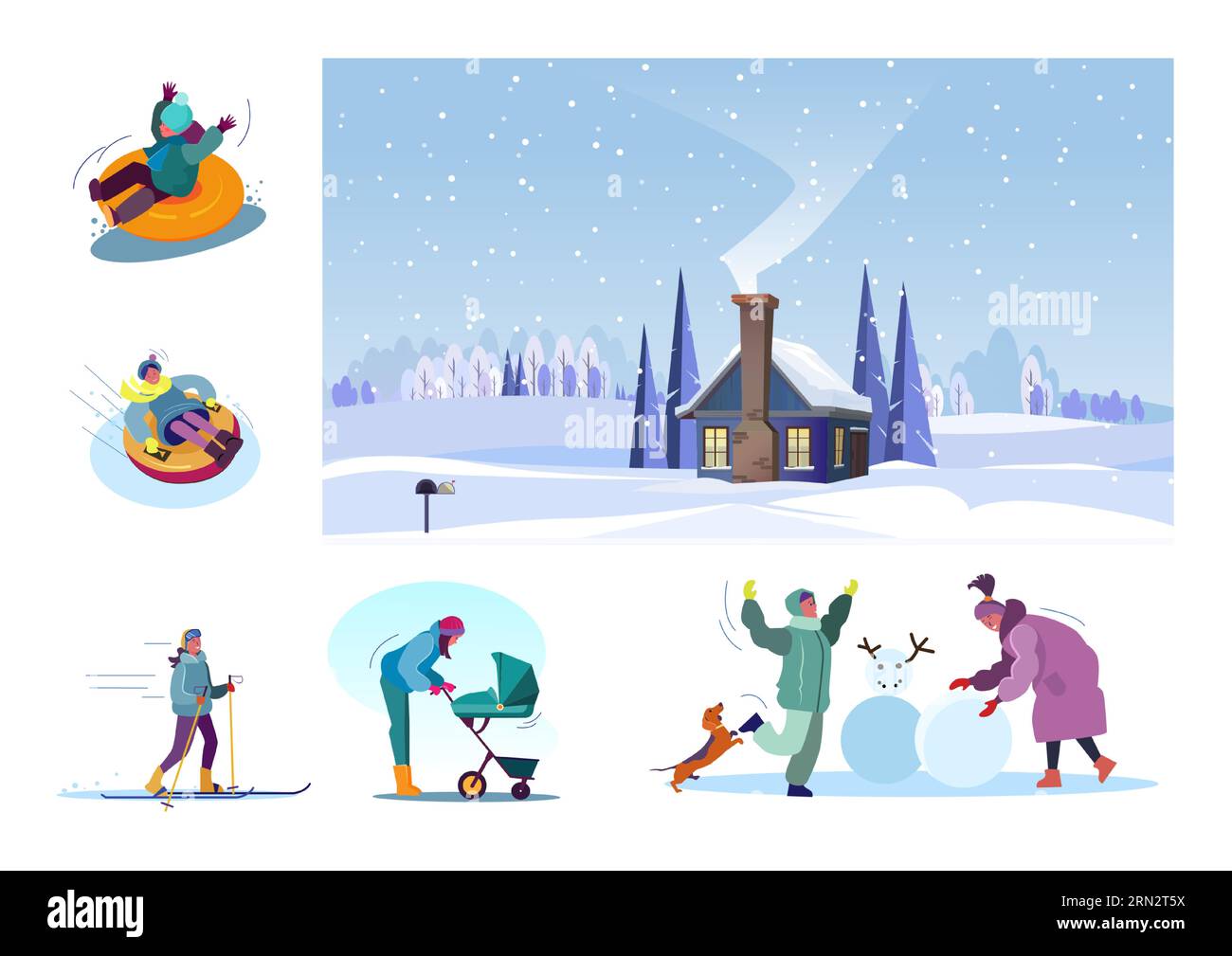 Boy girl playing having fun Cut Out Stock Images & Pictures - Alamy