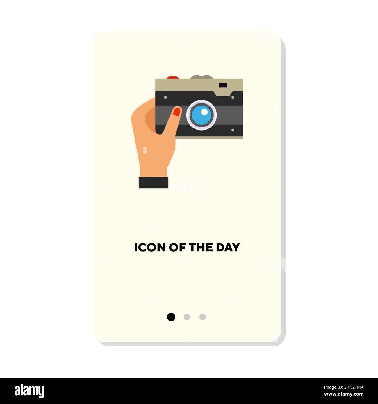 Grabbing camera Stock Vector Images - Alamy