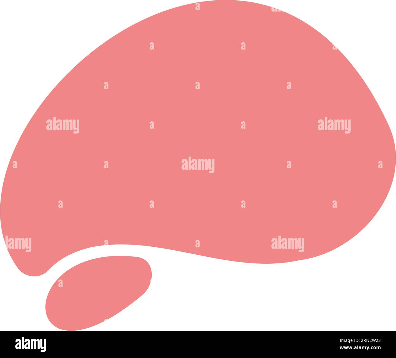 Blob organic shape for copy space. abstract fluid wave shape for ...